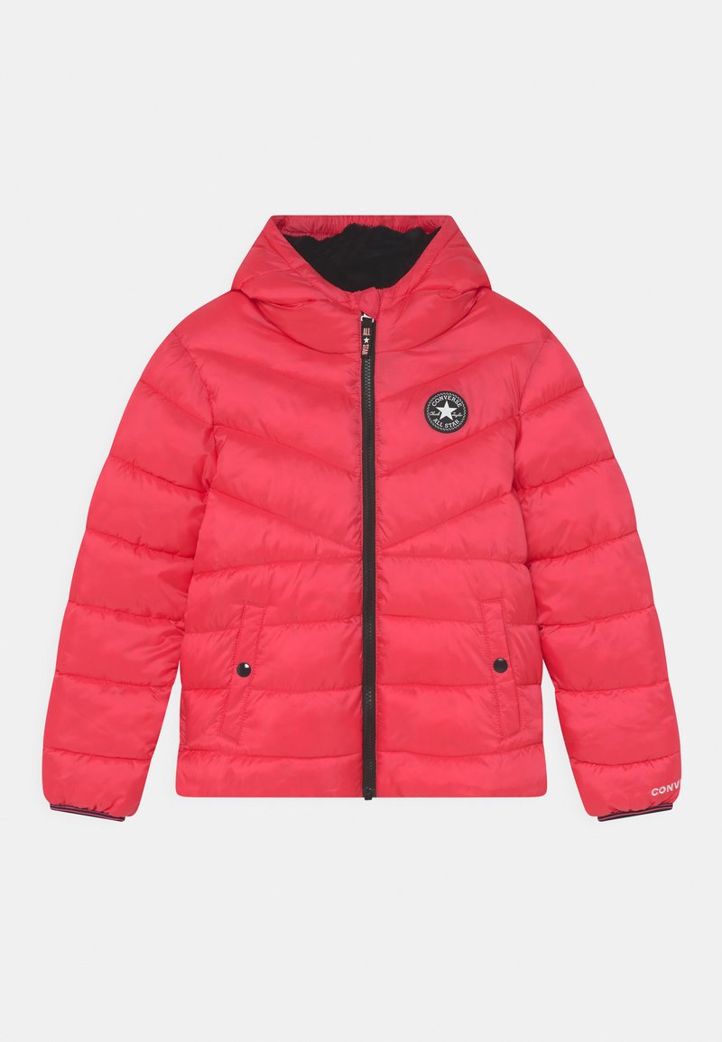 Converse GIRLS SOLID PUFFER - Winter jacket - converse pink/pink ...