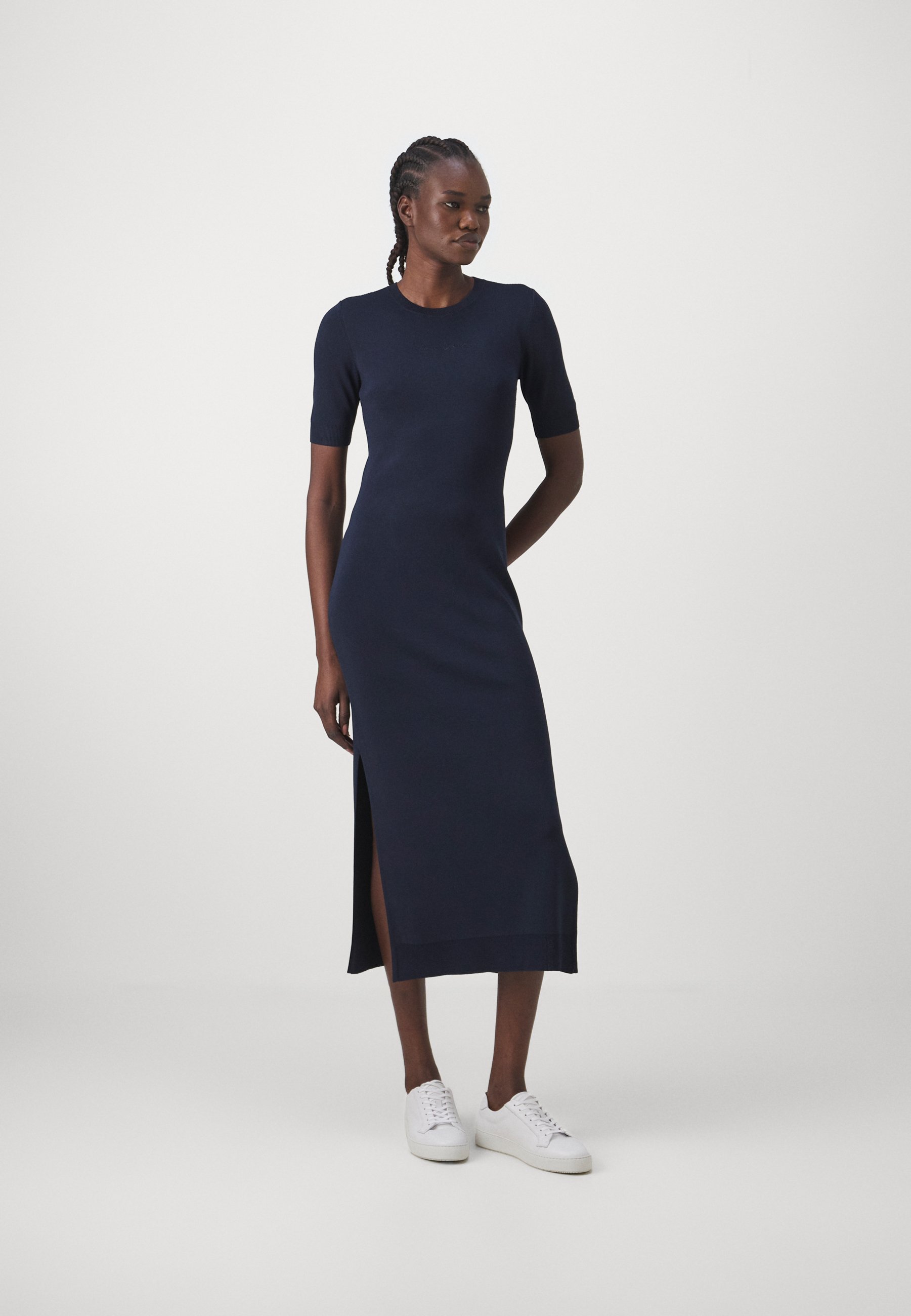 Armani Exchange VESTITO Shift dress blueberry jelly dark blue Zalando.ie