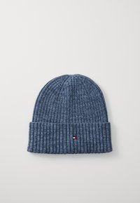 Tommy Hilfiger THE FLAG BEANIE - Muts - military denim/blauw - Zalando.nl