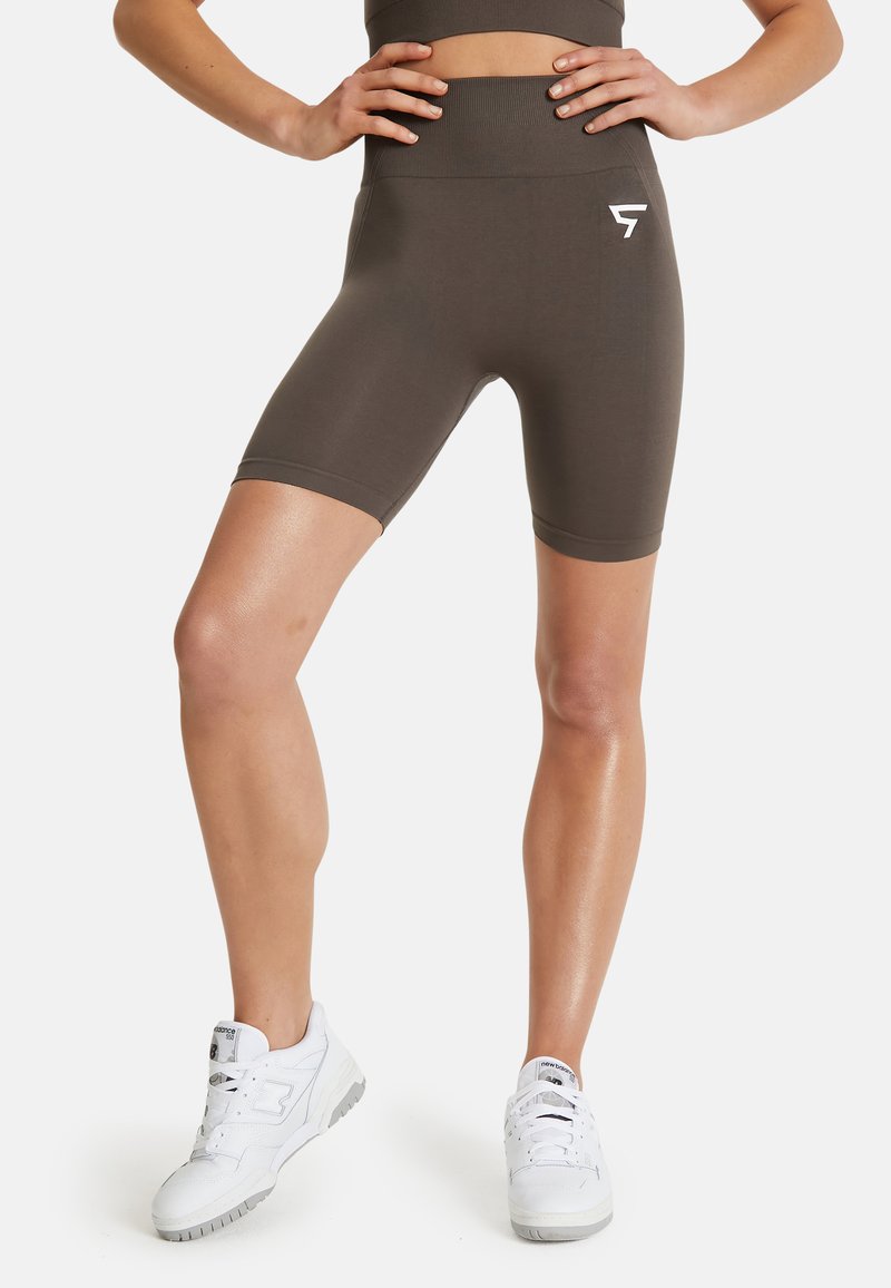 SQUATPROOF CORE SEAMLESS - Shorts - coffee/mörkbrun - Zalando.se