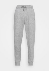 GANT ORIGINAL - Tracksuit bottoms - grey melange/grey - Zalando