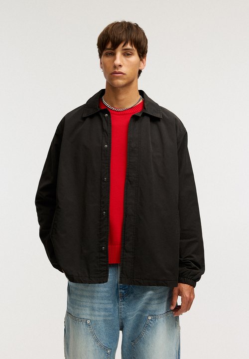 Next SINGLE POCKET- REGULAR FIT - Kevyt takki - black/musta - Zalando.fi