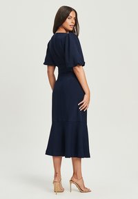 TUSSAH GIANNA - Robe de jour - navy blue/bleu marine - ZALANDO.FR