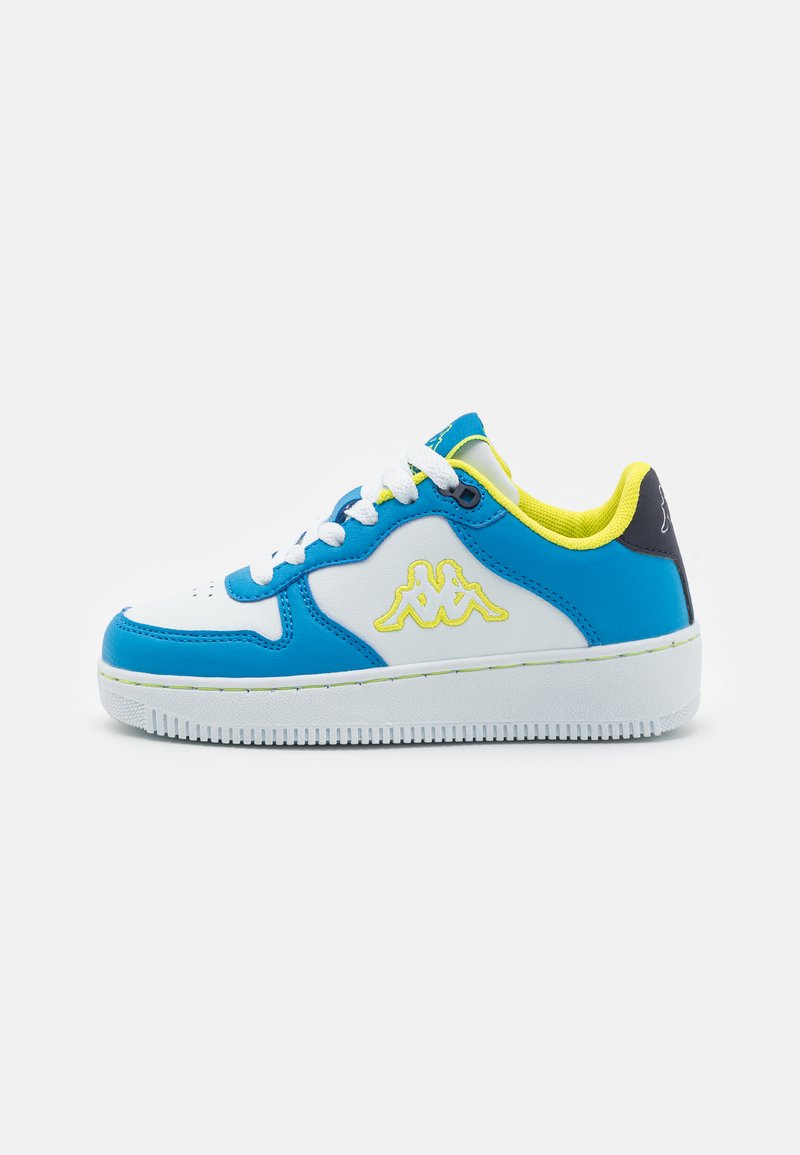 Kappa UNISEX - Sneaker low - white/azure dark/green/weiß - Zalando