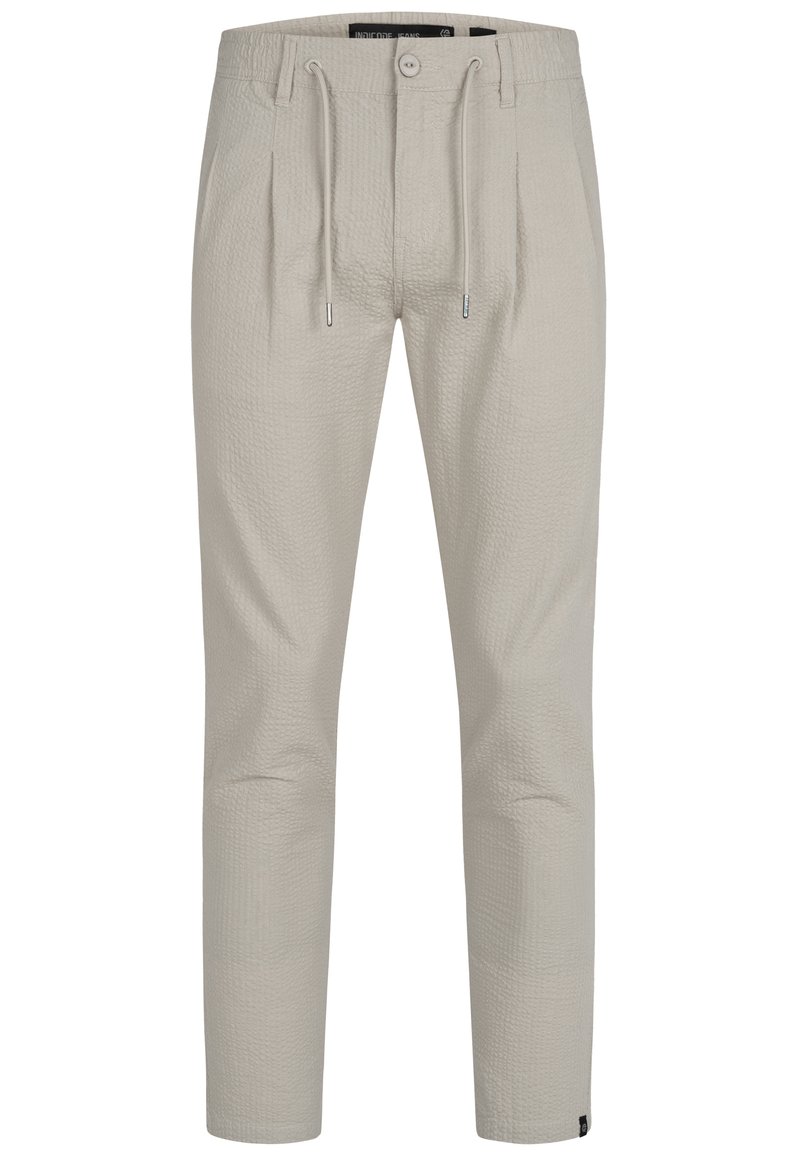 INDICODE JEANS INDICODE - Pantalon classique - kit/beige - ZALANDO.FR