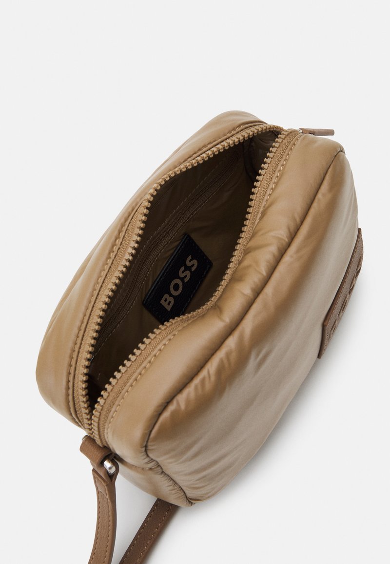 BOSS DEVA CROSSBODY - Across body bag - medium beige/beige - Zalando.ie
