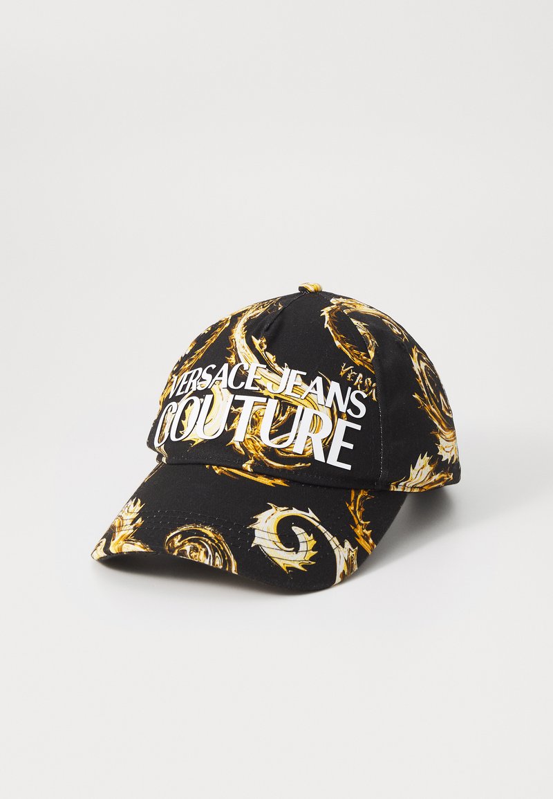 Versace Jeans Couture BASEBALL UNISEX - Cap - black/gold-coloured ...