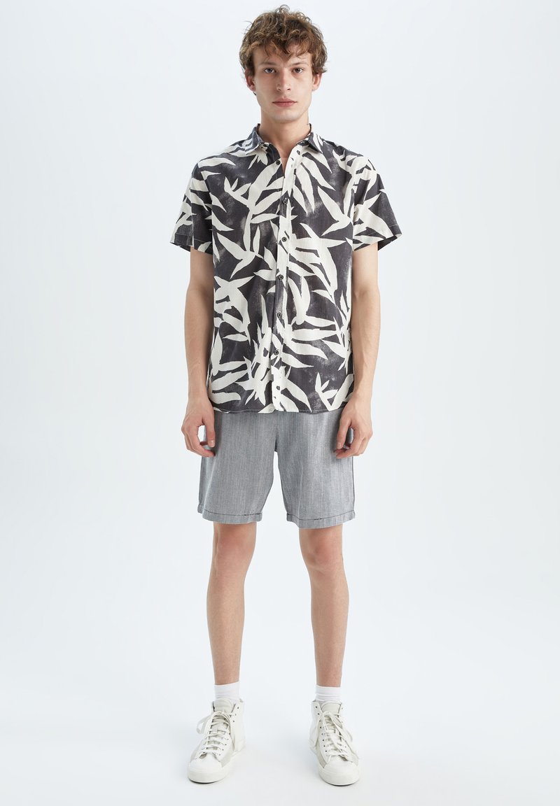 Defacto Regular Fit Set Shorts Black Zalando