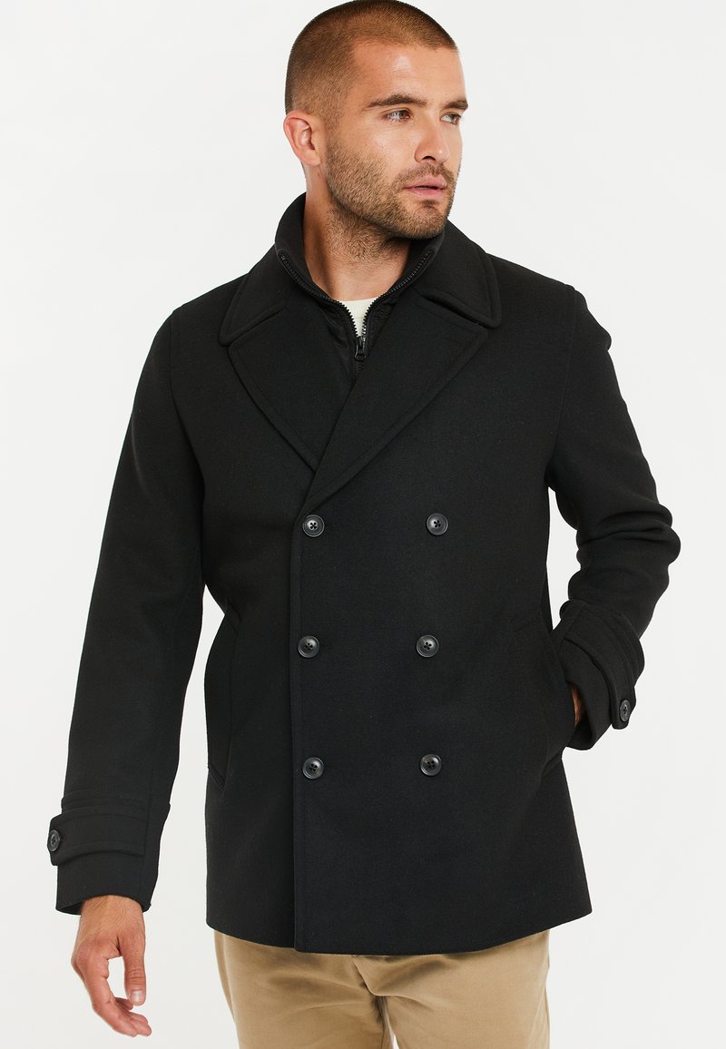 Threadbare SAILE LUXE - Short coat - black - Zalando.de