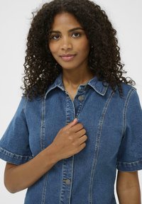 Kaffe Robe en jean - medium blue denim/denim bleu - ZALANDO.FR
