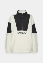 Oakley EMBER HALF ZIP - Fleecepullover - arctic white/weiß - Zalando.de