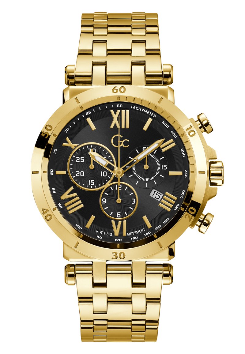 Gc Watches GC INSIDER - Chronograph - gold-coloured/goldfarben - Zalando.de