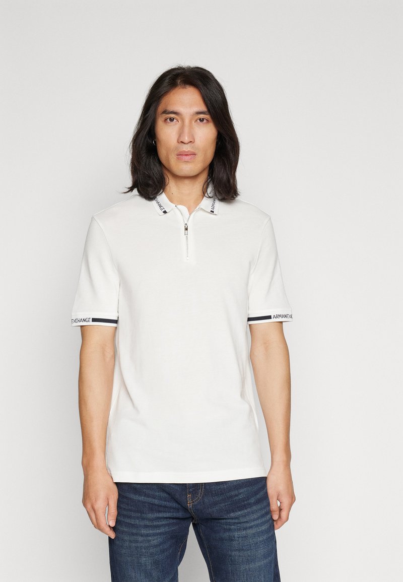 Armani Exchange Polo - off white/avorio - Zalando.it