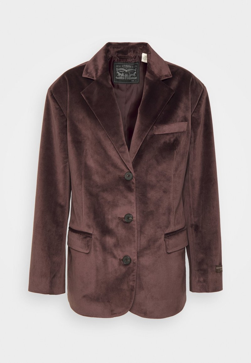Levi's® DRAMA CLUB - Blazer - chocolate plum/marrone - Zalando.it