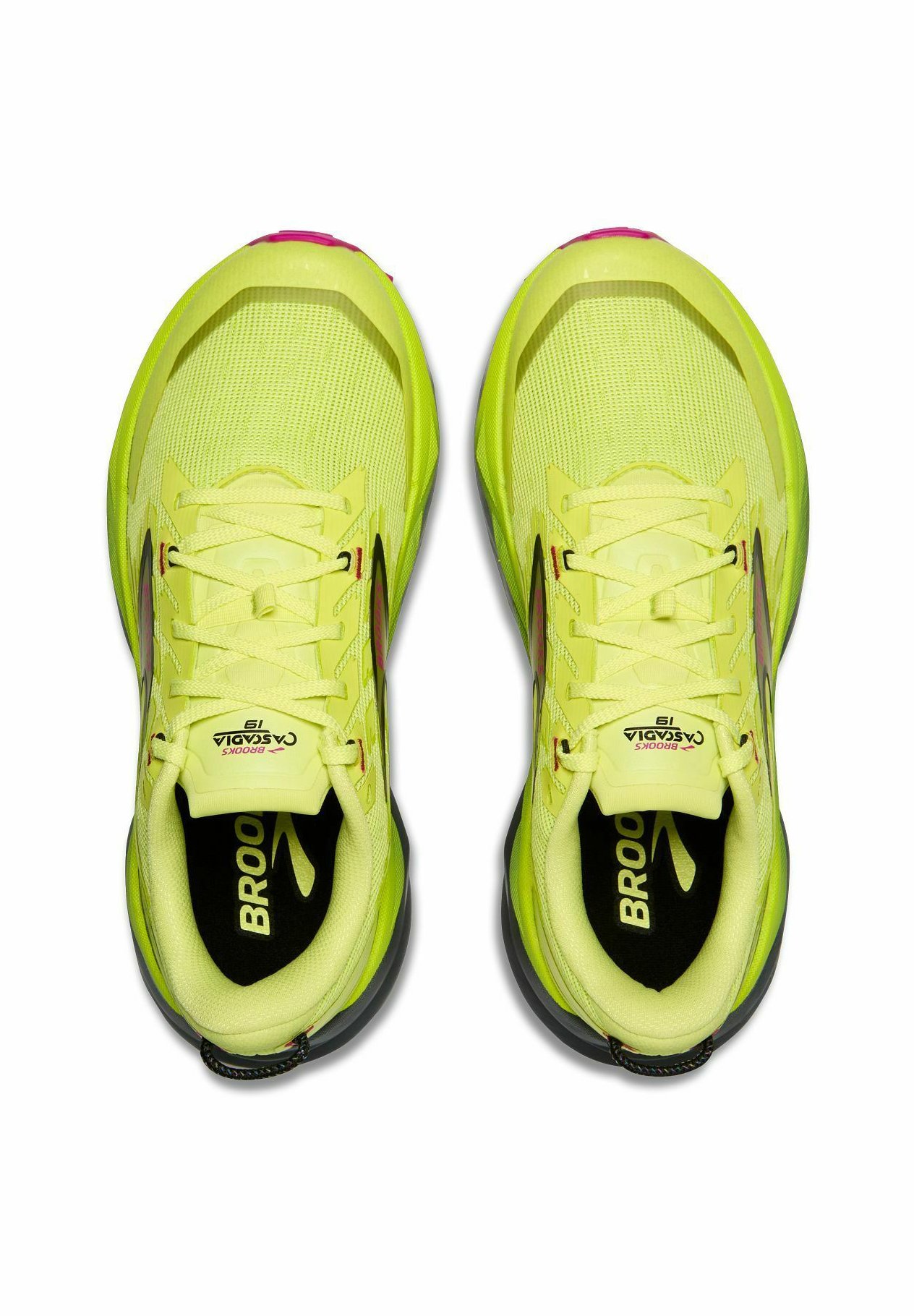 Brooks CASCADIA 19 - Zapatillas de trail running - sunny lime