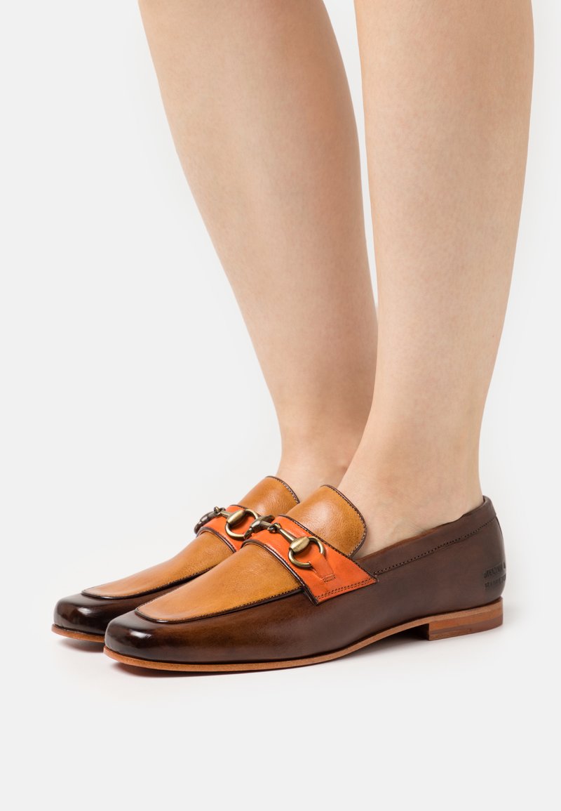 Melvin & Hamilton BRIDGETTE 2 - Slipper - imola-mid brown/imola-lion ...