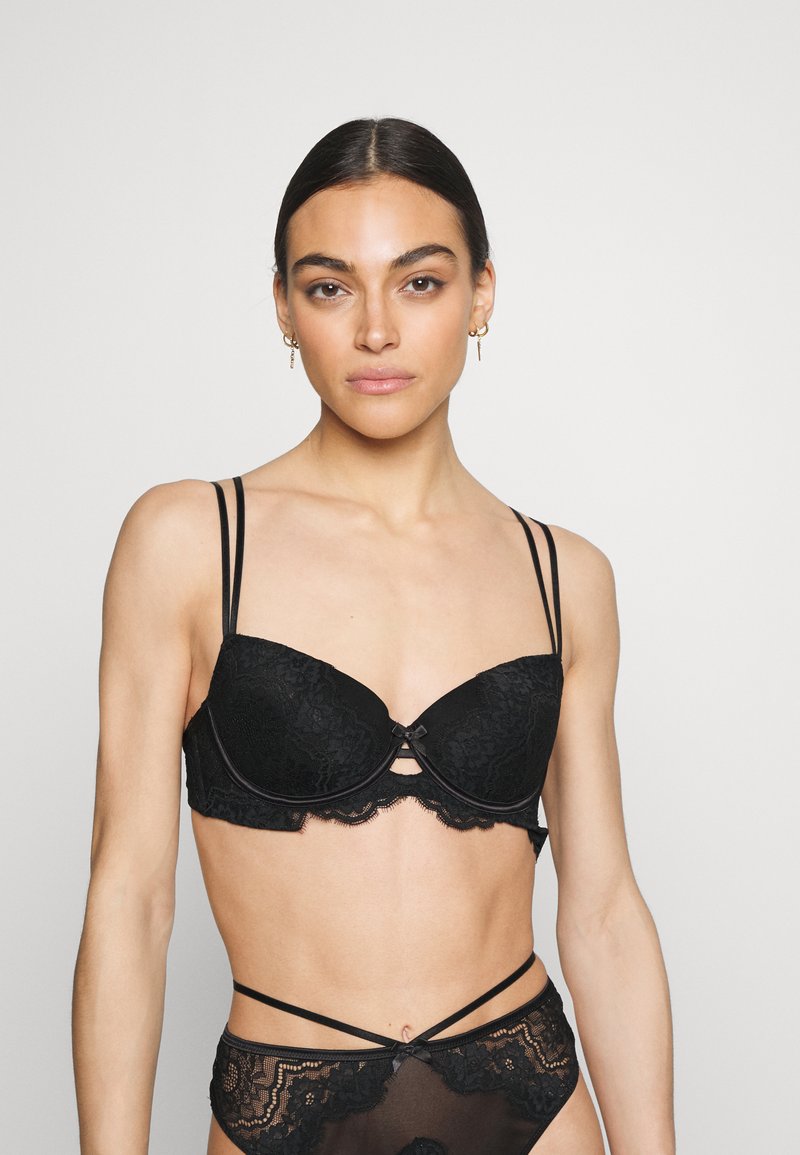 Hunkemöller BLAISE - Merevítős melltartó - black/fekete - Zalando.hu