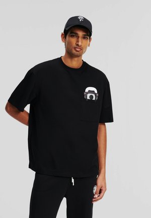 HUGO DLEEK - T-Shirt basic - black/schwarz - Zalando.de
