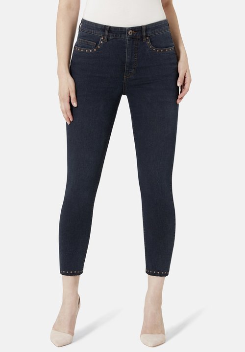Stooker Women RIO STRASS - Jeans Skinny Fit - medium blue/blue denim ...