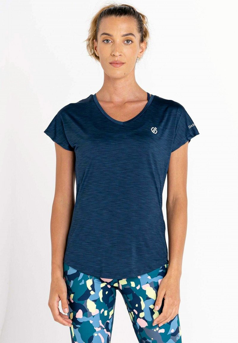 Dare 2B VIGILANT - Sport T-Shirt - dark blue/dunkelblau - Zalando.at