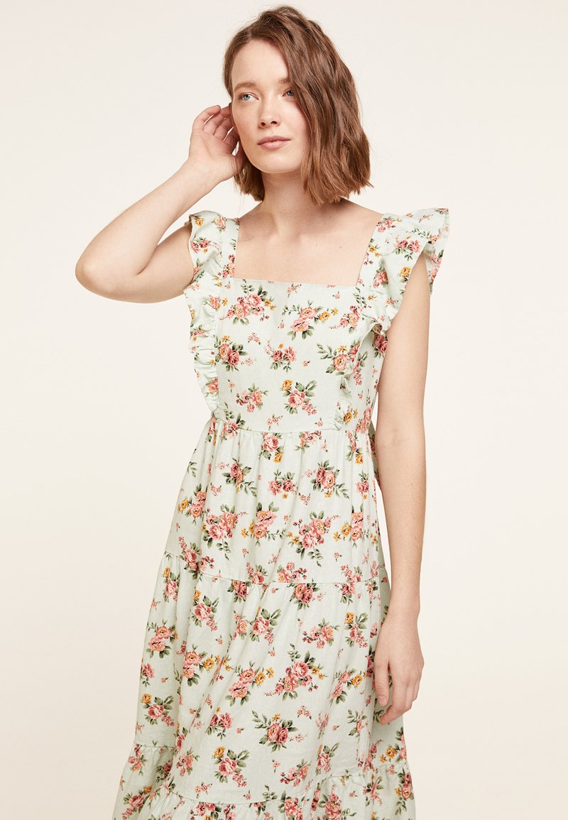 Springfield Maxi dress - khaki - Zalando.de