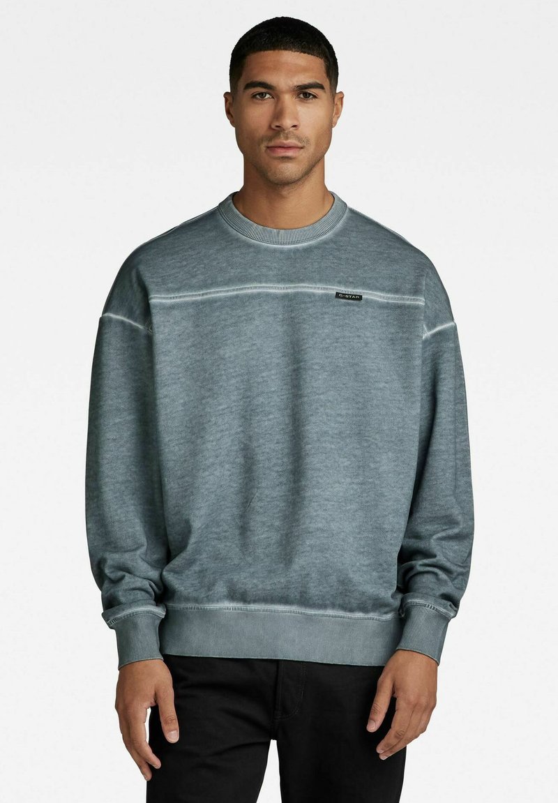 G-STAR GARMENT DYED LOOSE - Sweater - axis gd/goudkleurig - Zalando.nl