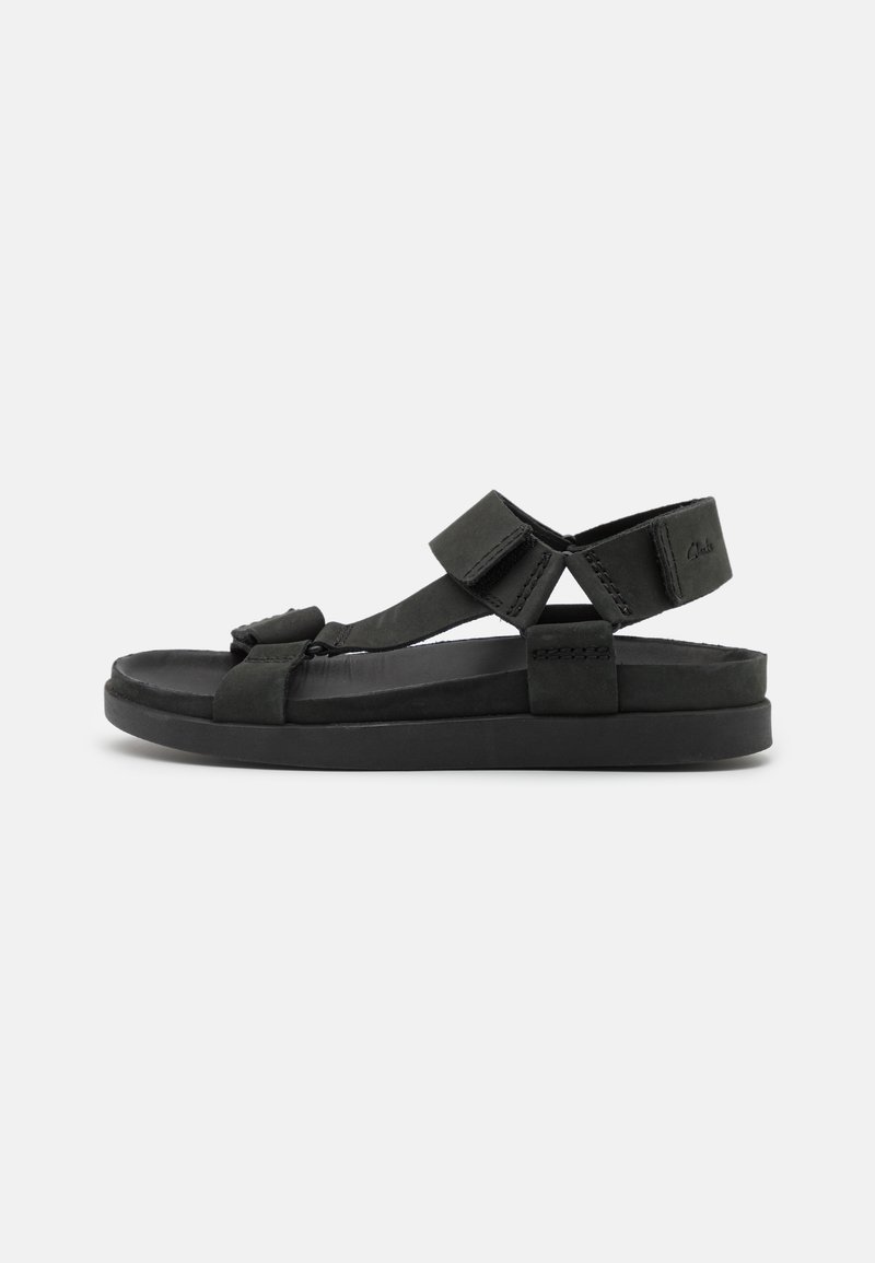 Clarks SUNDER RANGE - Sandály - black/černá - Zalando.cz