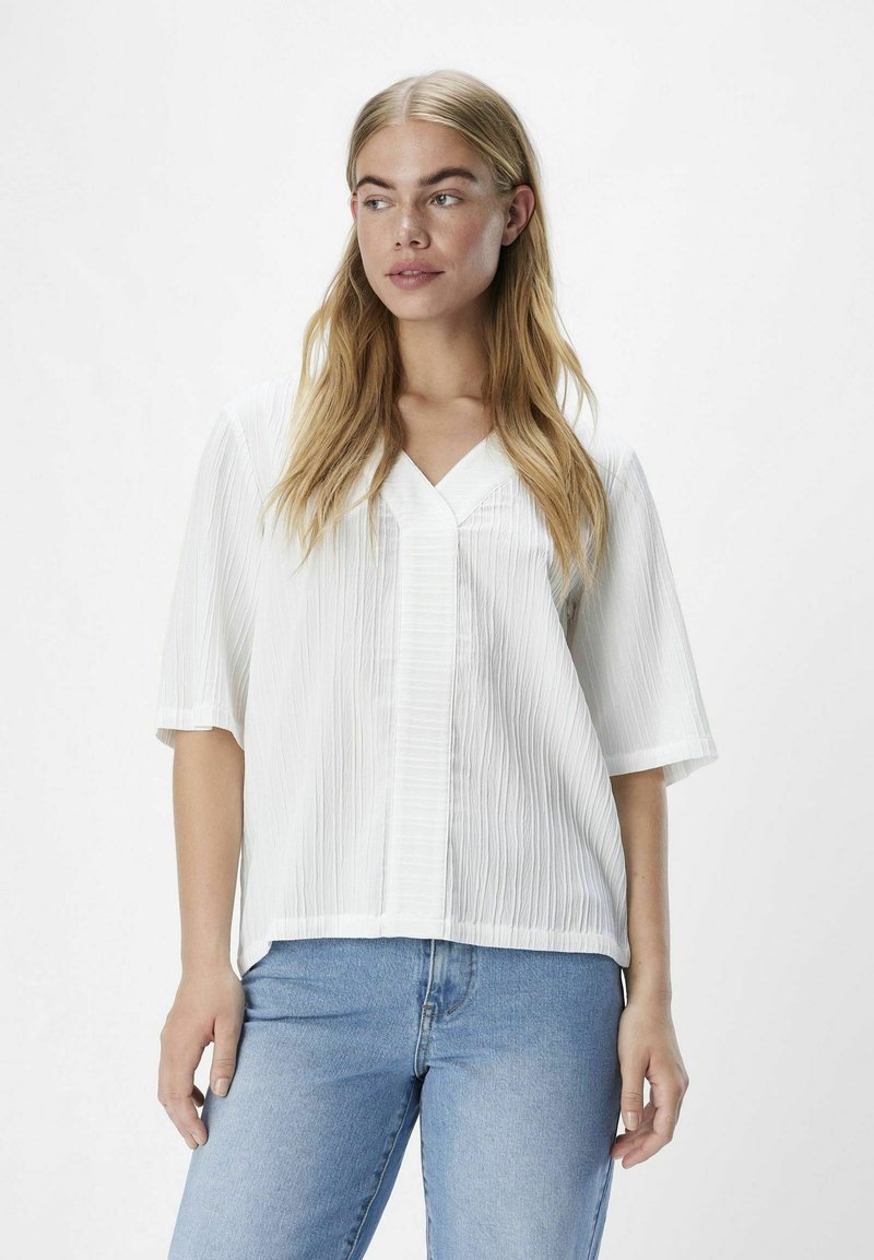 Object Bluse - cloud dancer/offwhite - Zalando.de