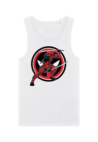 Marvel MARVEL DEADPOOL WOLVERINE READY TO FIGHT - TANK - Linne - white ...