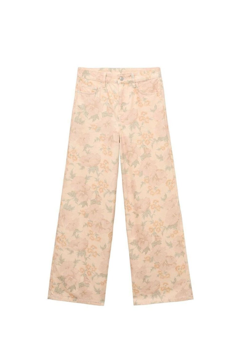 Mango ABA - Spodnie materiałowe/kamień - Zalando.pl