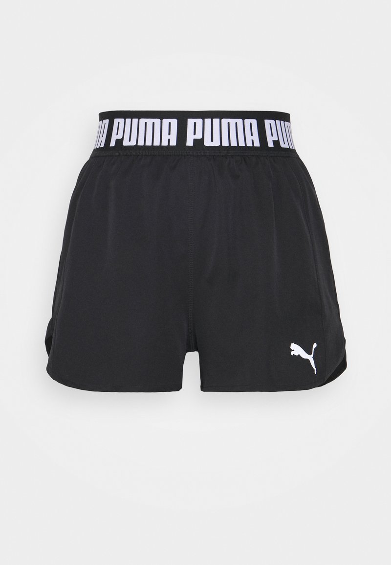 Puma TRAIN STRONG WOVEN SHORT - Sports shorts - black - Zalando.co.uk