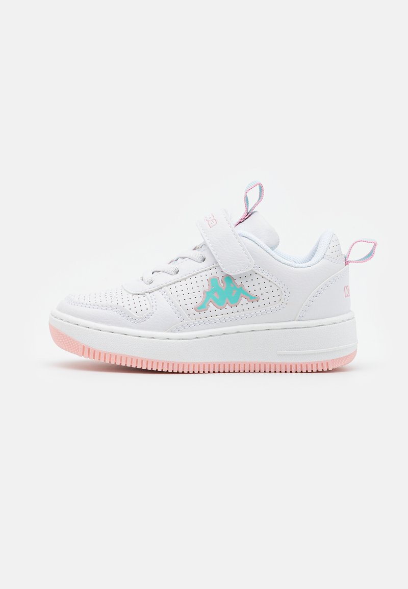 Kappa Training shoe - white/rosé/white - Zalando.ie