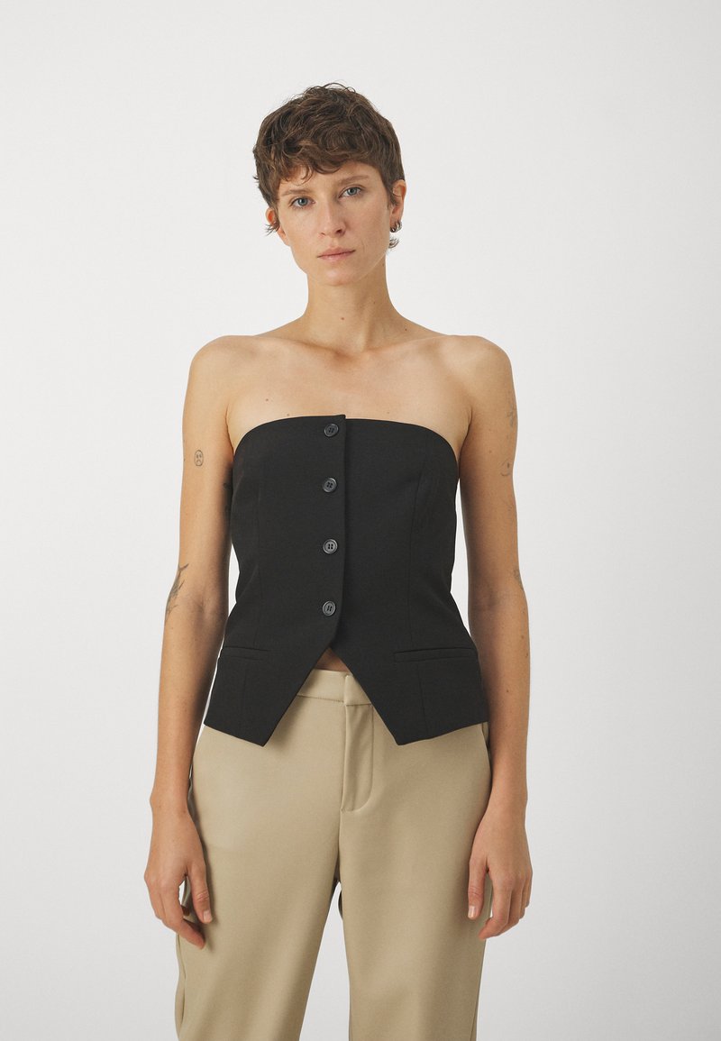ONLY ONLPANNY TUBE VEST - Top - black - Zalando.ie