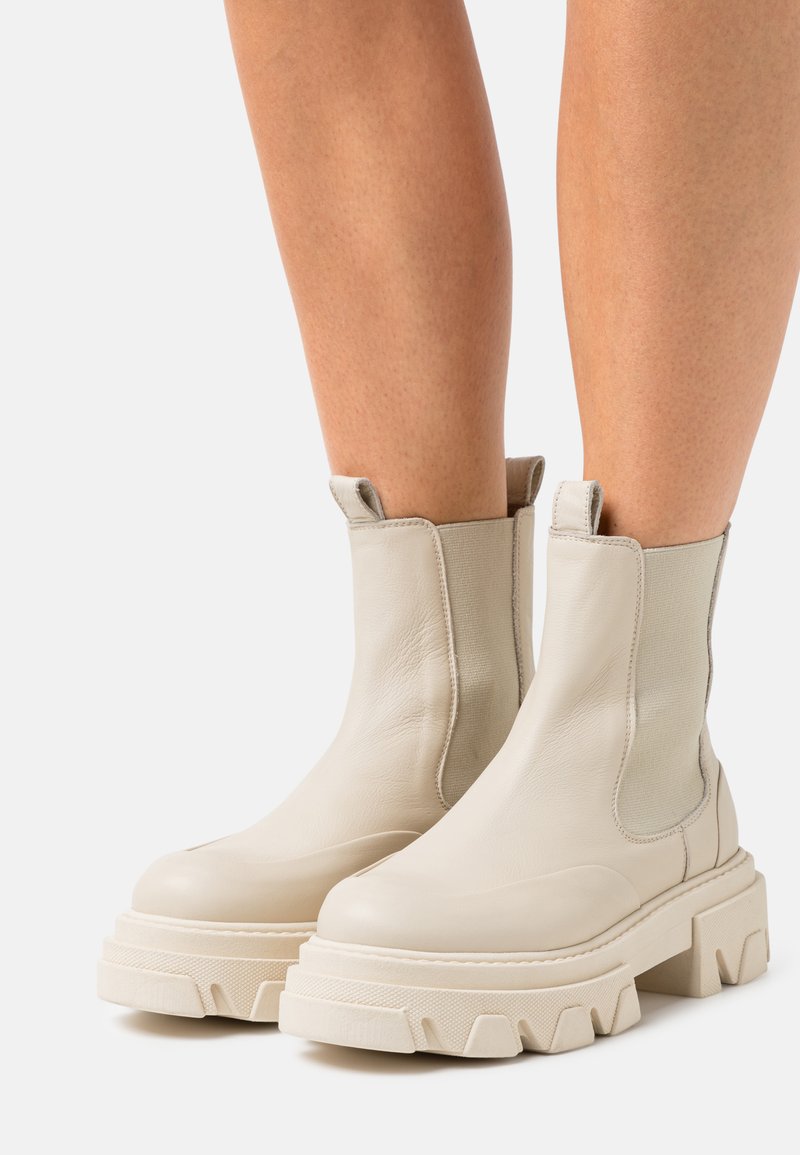 YAS YASAYA BOOTS - Botine cu platformă - tapioca/bej - Zalando.ro