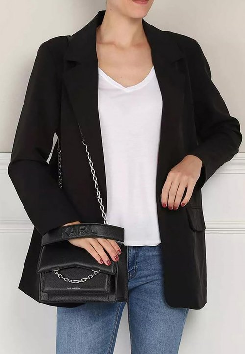 Bimba Y Lola Olkalaukku - black/musta - Zalando.fi