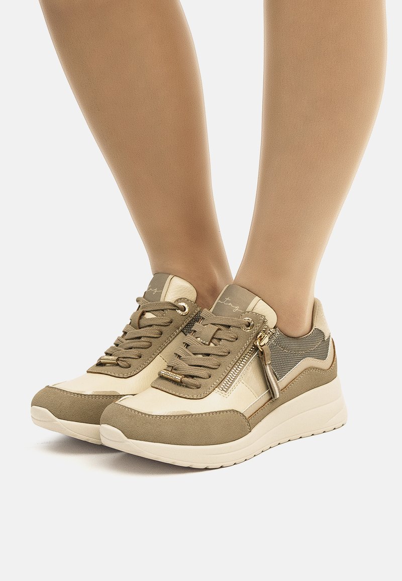 mtng DEPORTIVA - Trainers - beige/brown - Zalando