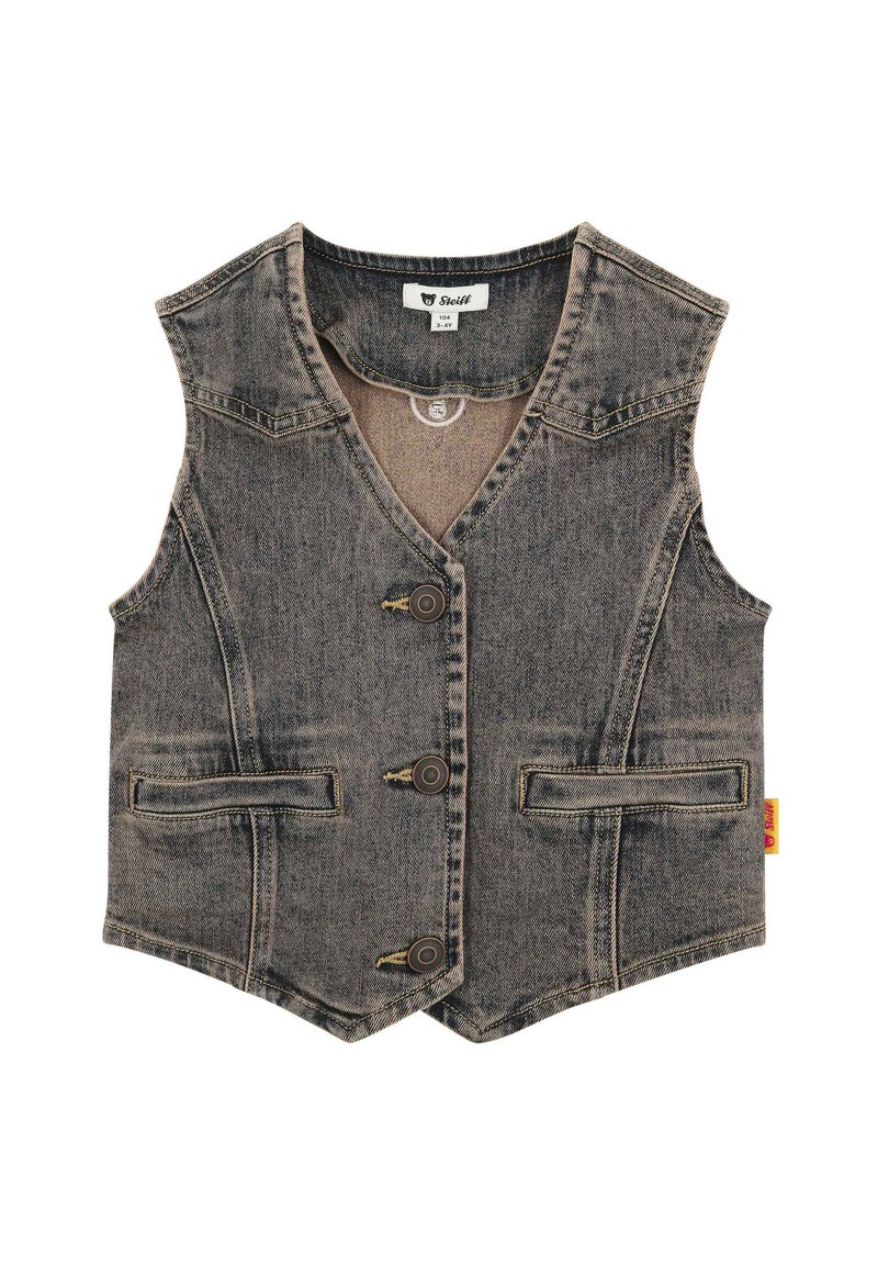 Steiff WESTERN CORE - Waistcoat - sesame/beige - Zalando