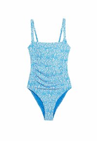 Marks & Spencer TUMMY CONTROL - Maillot de bain - bright blue mix/bleu ...