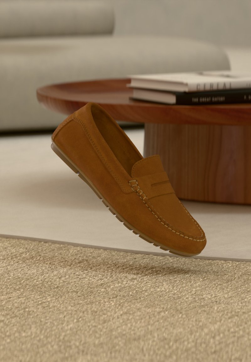 Marc Opolo Model Selma 8b Moccasins Cognac Uk