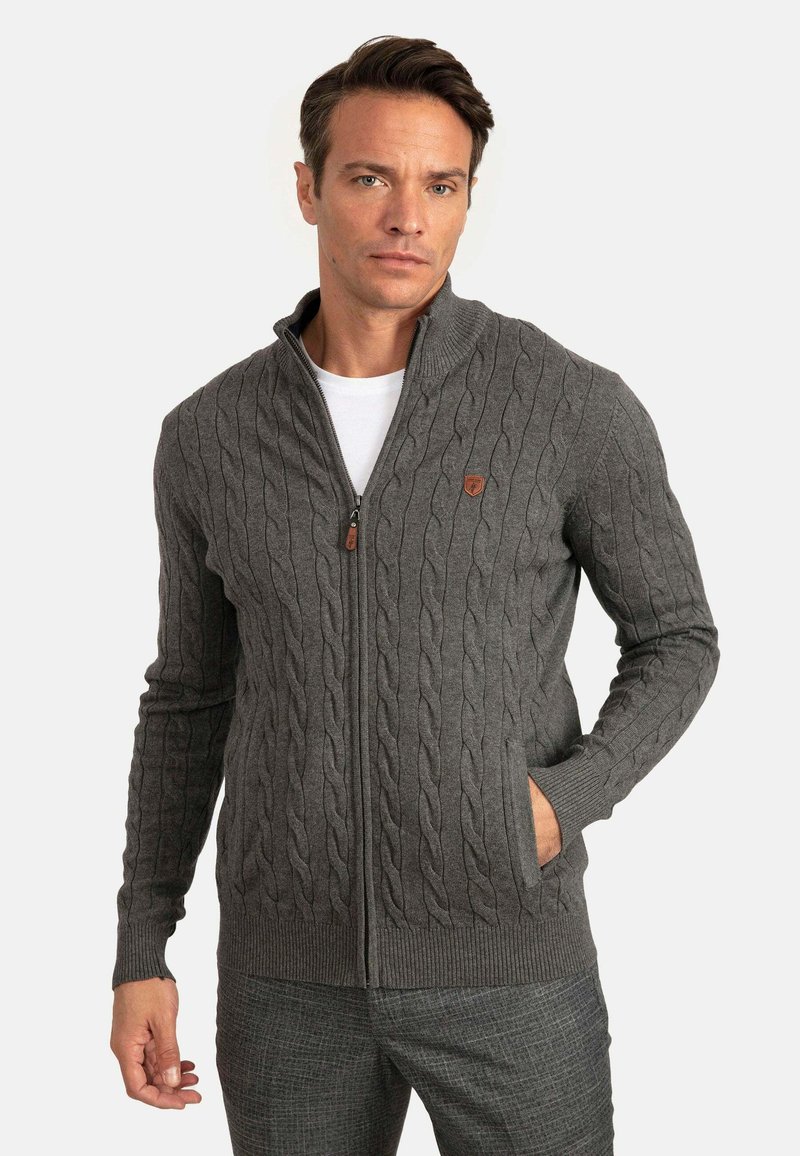 Jacey Quinn Cardigan - light anthracite/antracite - Zalando.it
