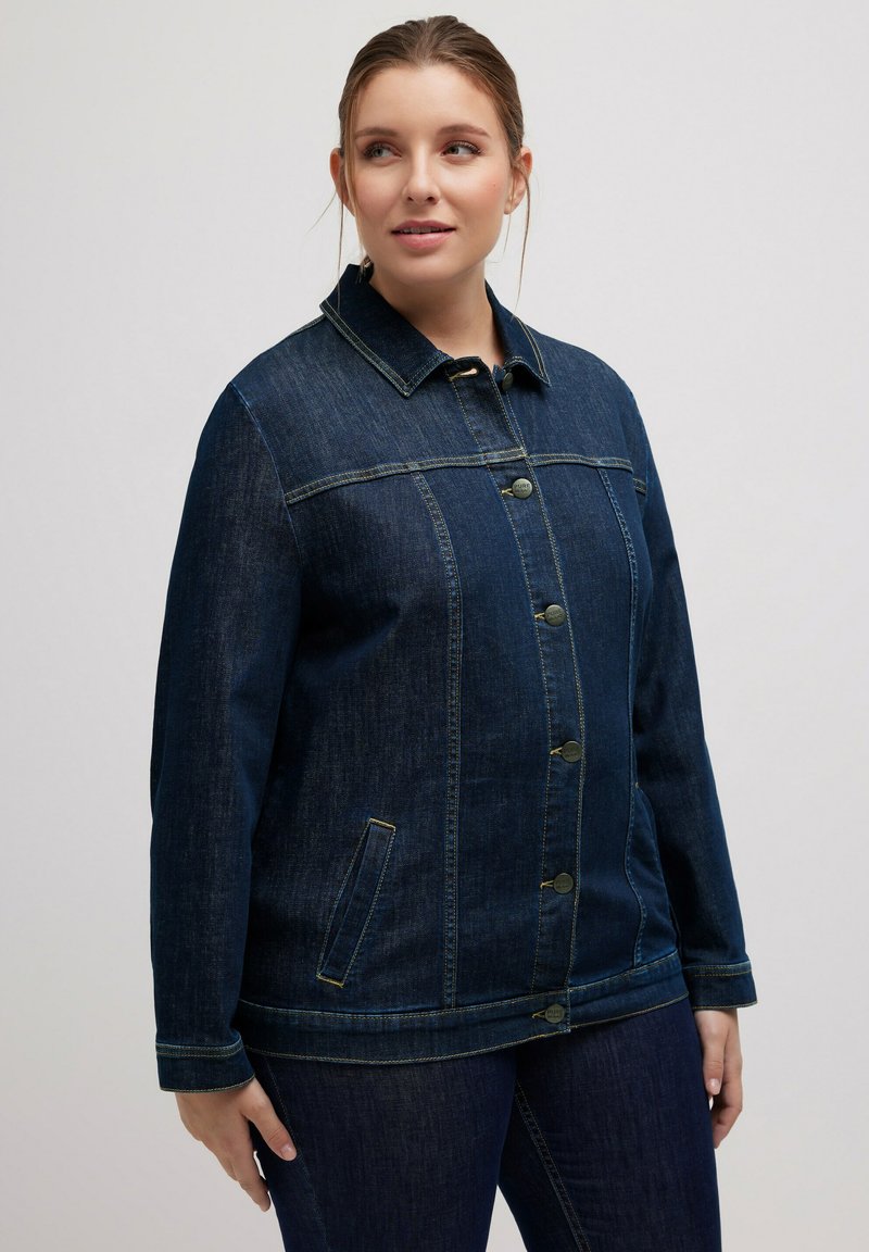 Ulla Popken Chaqueta vaquera - blue denim - Zalando.es