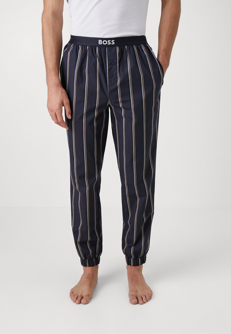 BOSS EASY PANTS CUFF - Pyjama bottoms - open blue/blue - Zalando.co.uk