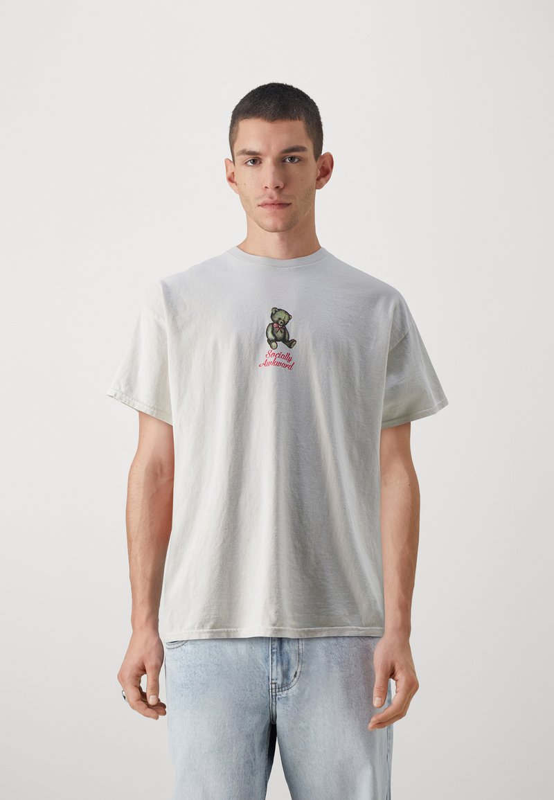 BDG Urban Outfitters BDG SOCIALLY AWKWARD TEE UNISEX - T-Shirt print ...