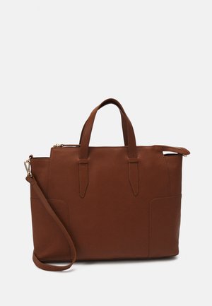 Zign LEATHER - Håndtasker - cognac - Zalando.dk