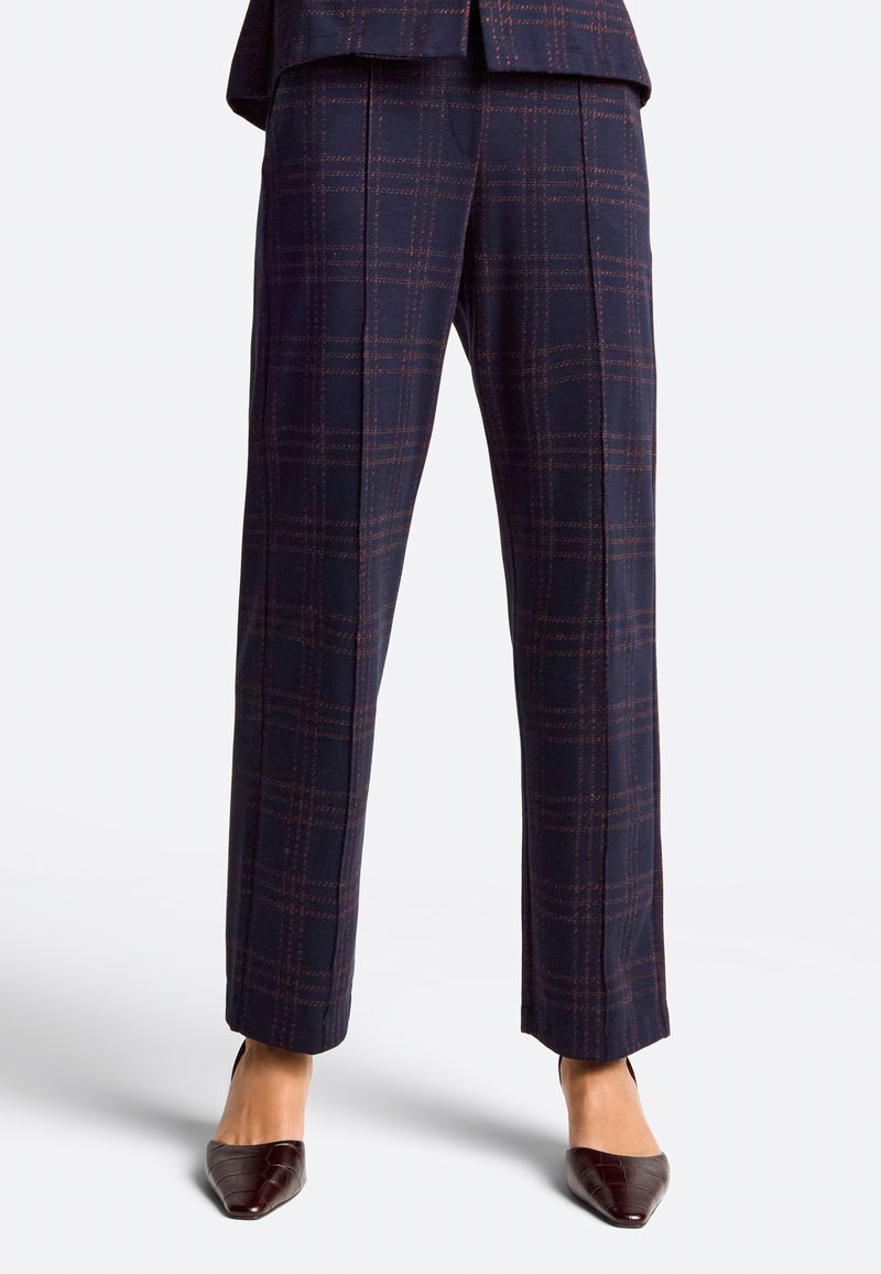 Rich & Royal - Spodnie materiałowe/granatowy - Zalando.pl