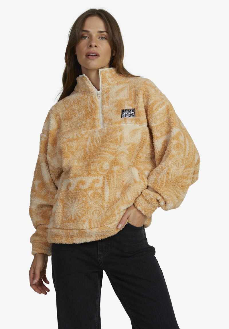 Roxy JIVE TALKING - MIT HALBREISSVERSCHLUSS FÜR - Fleecetrøjer - teh ...