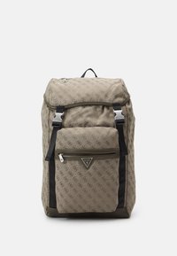 Guess ROMA FLAP BACKPACK UNISEX - Rucksack - military green/green ...