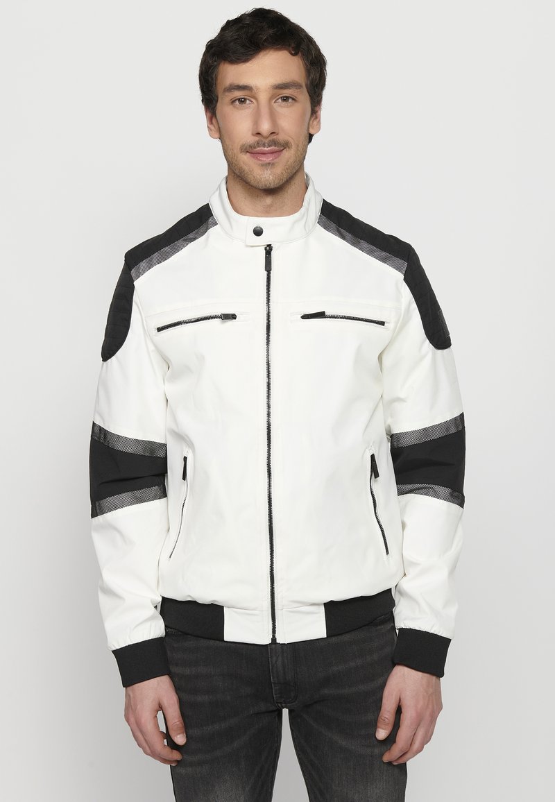 Koroshi Winter jacket - blanco white/white - Zalando