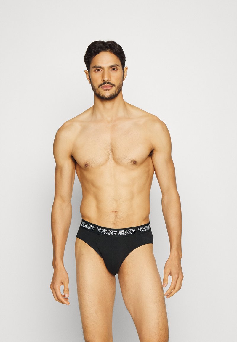 Tommy Jeans BRIEF 3 PACK - Slip - black/noir - ZALANDO.FR