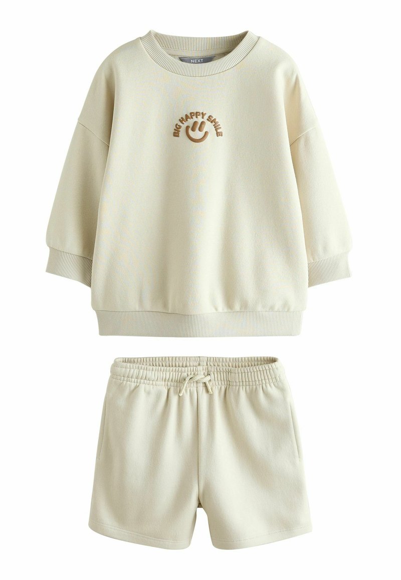 Next CREW NECK SET - Melegítő - stone big happy smile/bézs - Zalando.hu